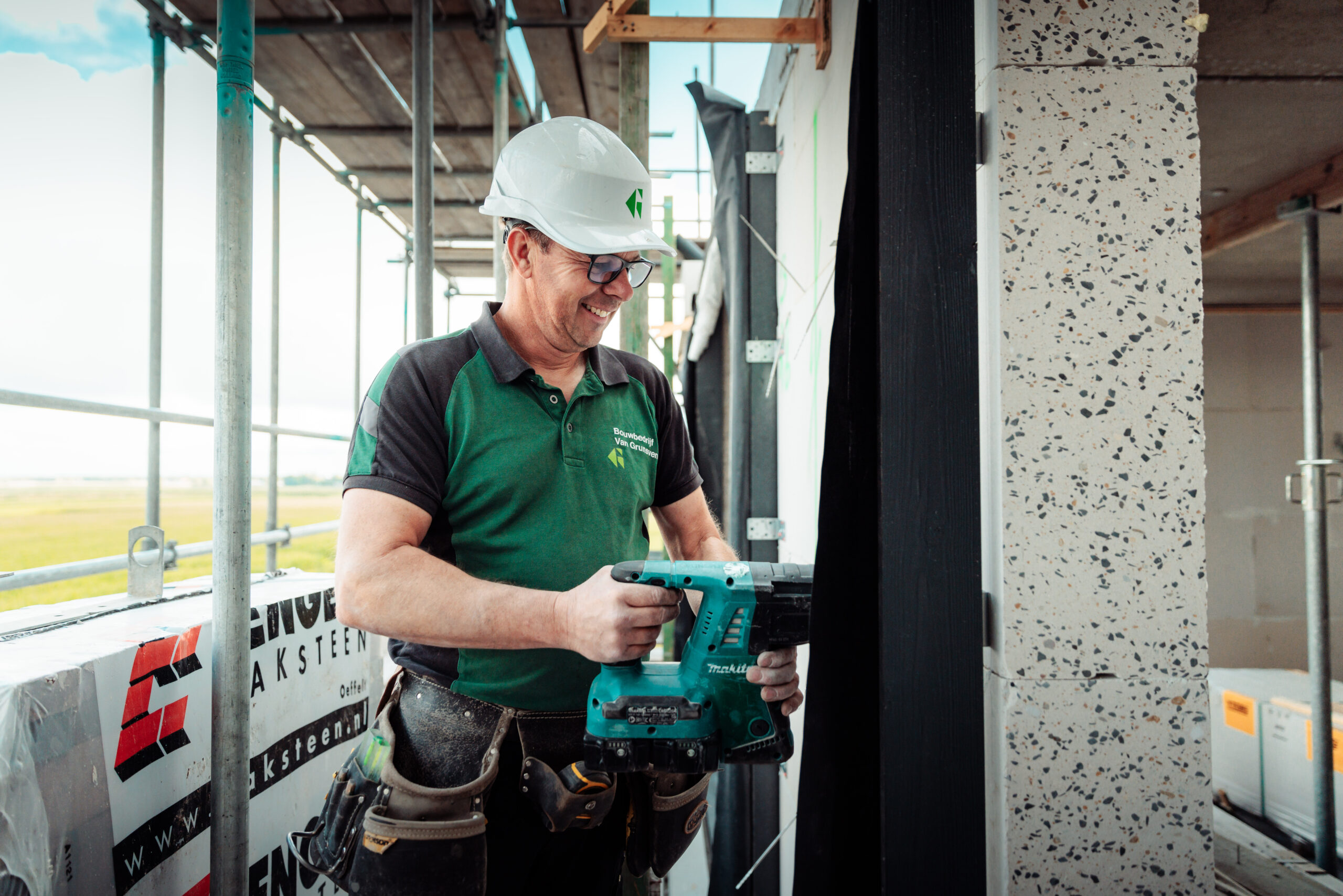 John, over de werksfeer op de bouw - Werken bij Van Grunsven Groep